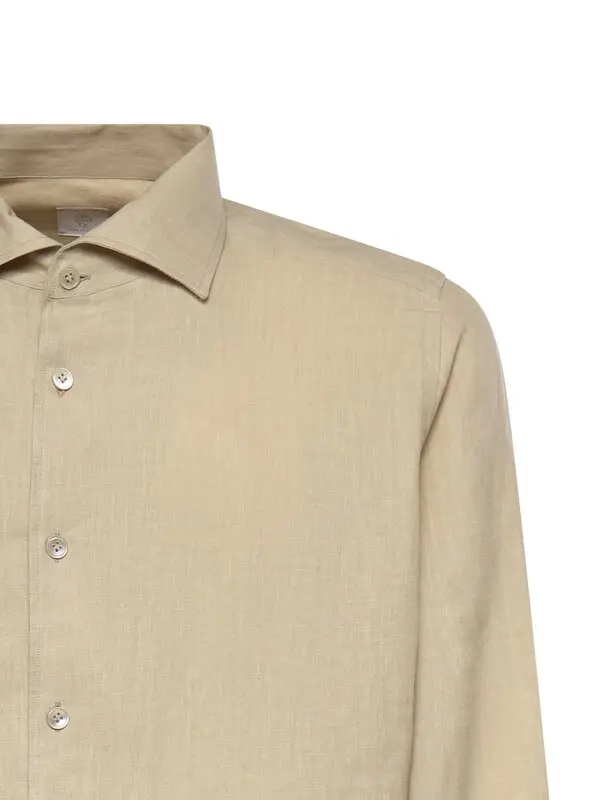 Eleventy Classic Long-sleeve Shirt - Nude