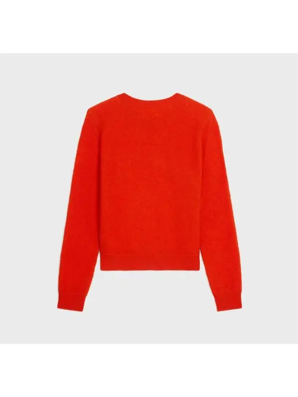 Celine Crew Neck Long-sleeved Sweater