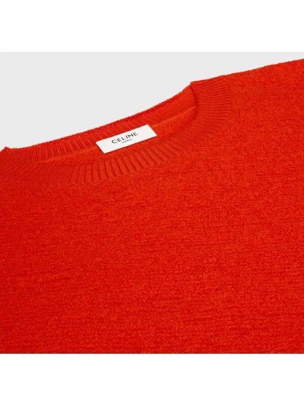 Celine Crew Neck Long-sleeved Sweater