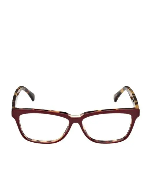 Max Mara Rectangular Frame Eyeglasses - Brown
