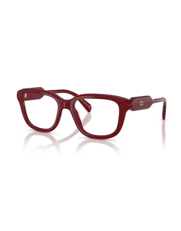 Miu Miu Rectangle Full Rim Eyeglasses