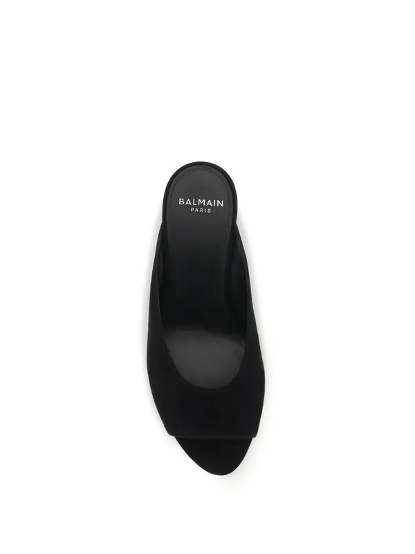 Balmain Open-toe Wedge Heeled Sandals