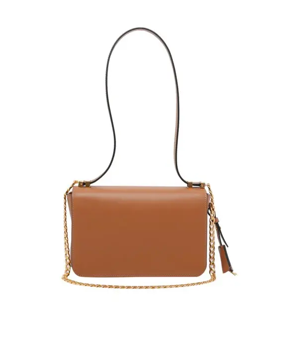 TOD'S Logo Plaque Shoulder Bag