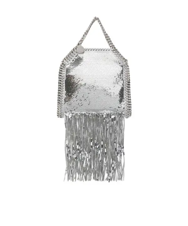 Stella McCartney Mini Falabella Fringed Tote Bag
