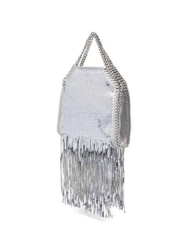 Stella McCartney Mini Falabella Fringed Tote Bag