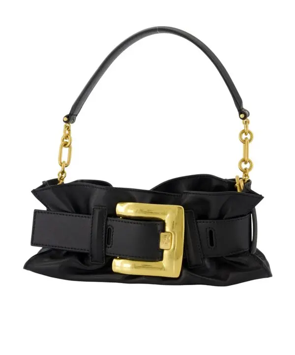 Balmain Anthem Mini Handbag - Black