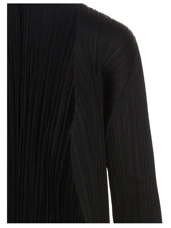 Issey Miyake Pleated Cardigan