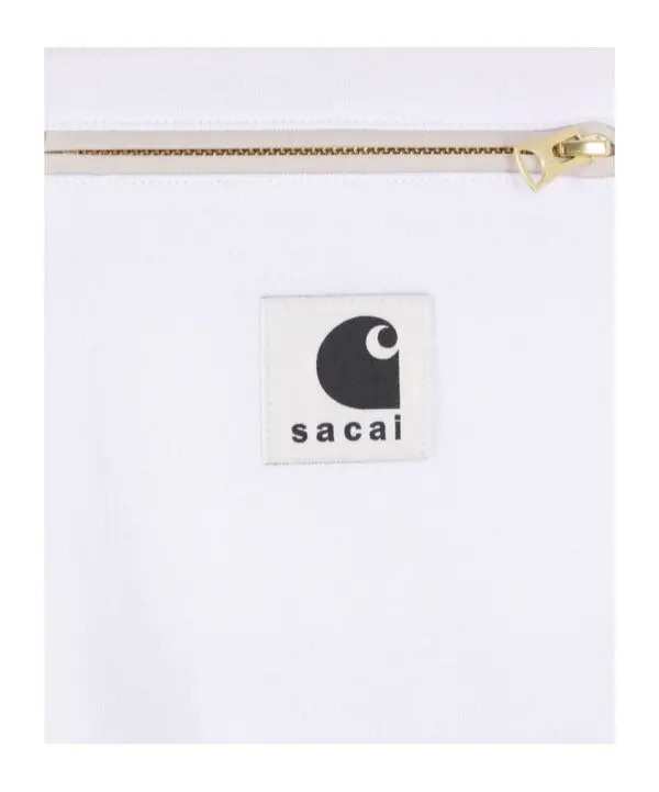 Sacai X Carhartt Wip Jersey T-shirt - White