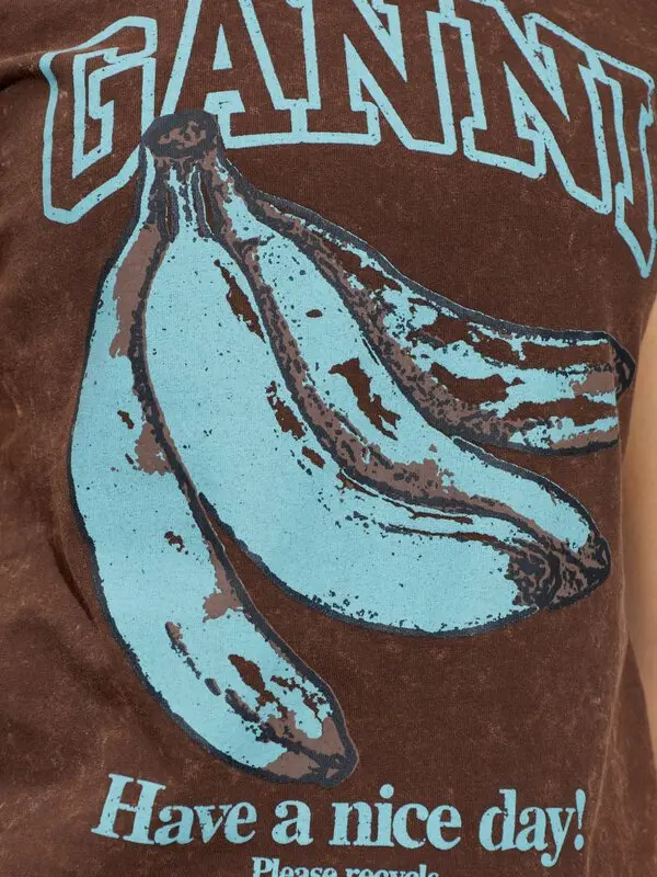 GANNI Future Banana Graphic T-shirt