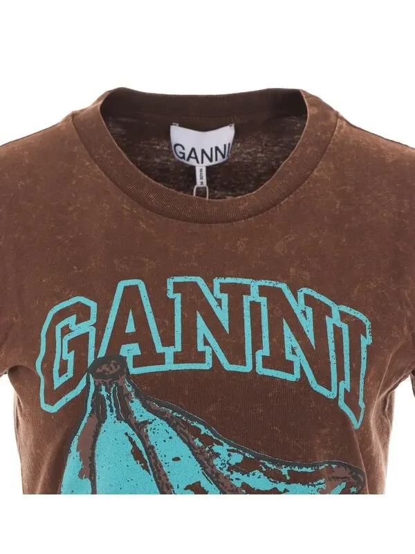 GANNI Future Banana Graphic T-shirt