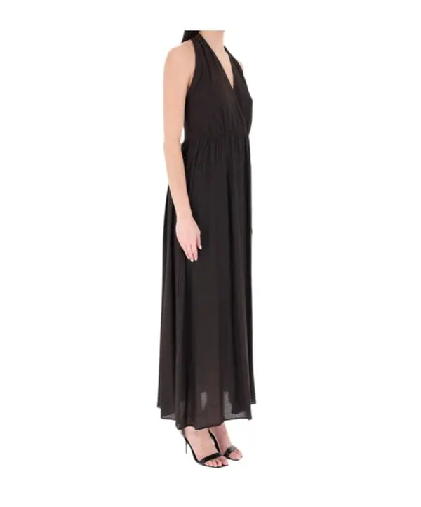 Liu Jo Halterneck Maxi Dress With Slits