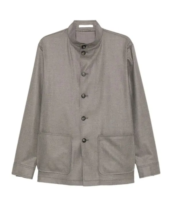 Tagliatore Single-breasted Casual Jacket - Grey