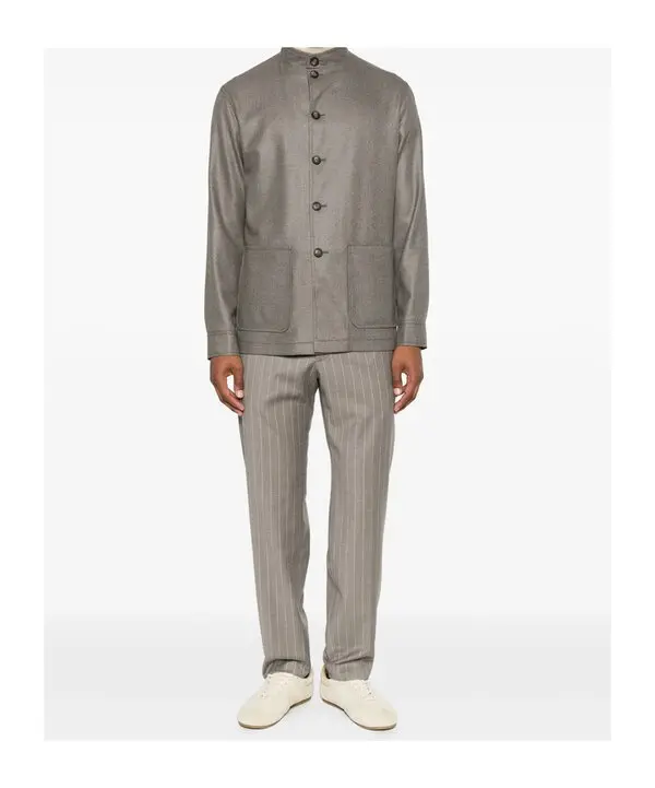 Tagliatore Single-breasted Casual Jacket - Grey