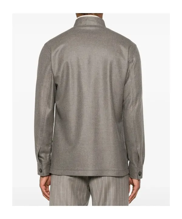 Tagliatore Single-breasted Casual Jacket - Grey