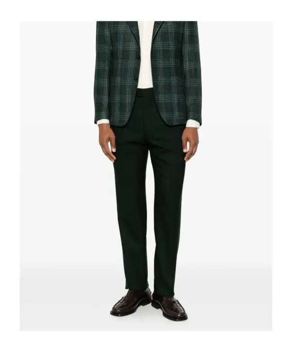 Tagliatore Tailored Trousers With Quilted Creases