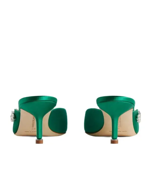 BALENCIAGA X MANOLO BLAHNIK Embellished Mule