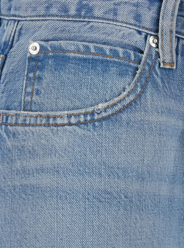 FRAME The Off Duty Wide-leg Jeans - Blue