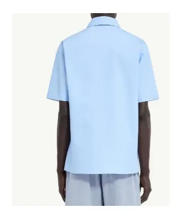 MAISON MARGIELA Fused Poplin Short-sleeve Shirt
