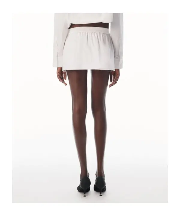Alexander Wang Mini Logo-patch Boxer-style Shorts