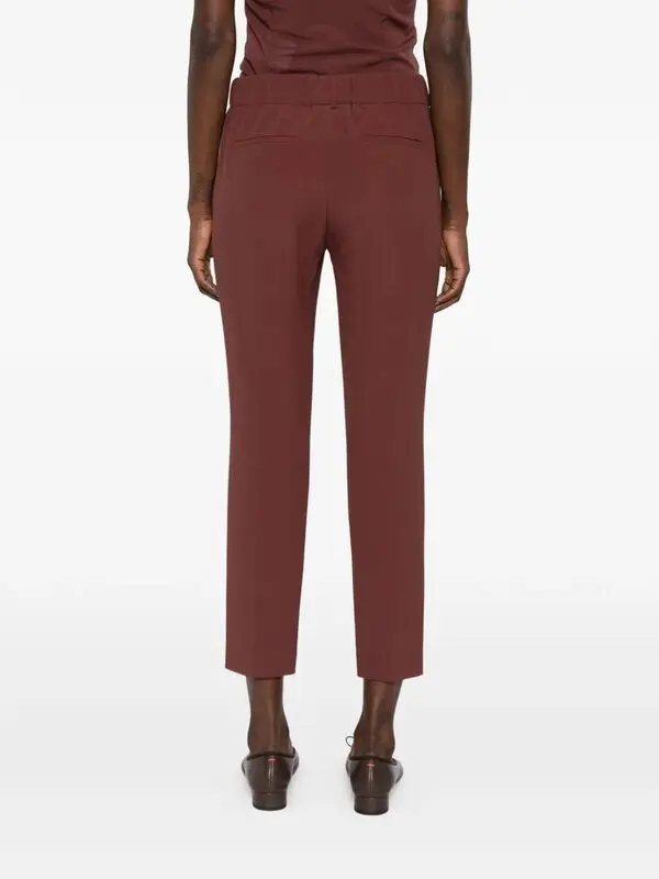 Brunello Cucinelli Elasticated Waist Trousers - Brown