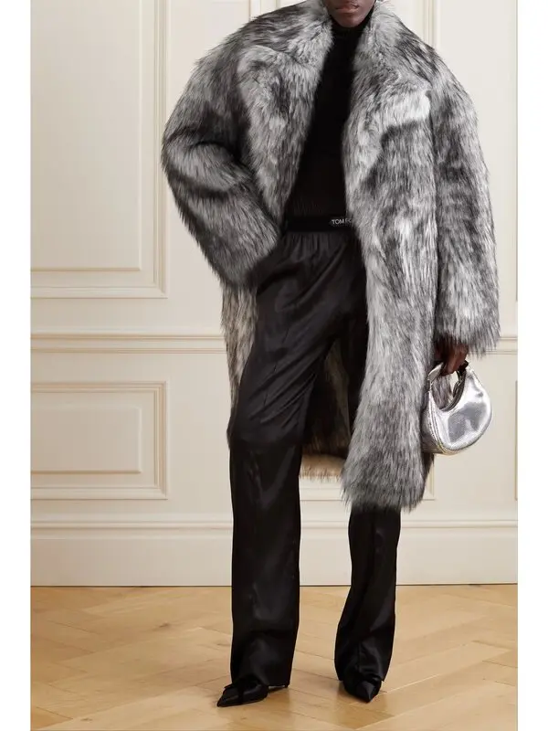 TOM FORD Oversized Faux Fur Coat