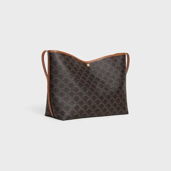 Celine Triomphe Canvas Soft Shopper Bag