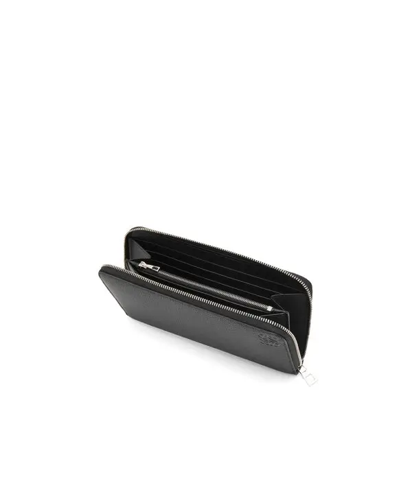 Loewe Zip Around Wallet In Soft Grained Calfskin