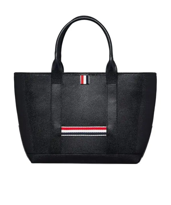 Thom Browne Small Top Handle Bag - Black