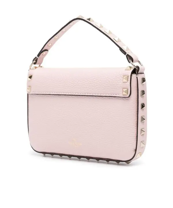 Valentino Garavani Rockstud Foldover Top Pouch - Pink