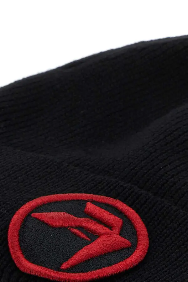 AMBUSH Logo Motif Embroidered Knit Beanie