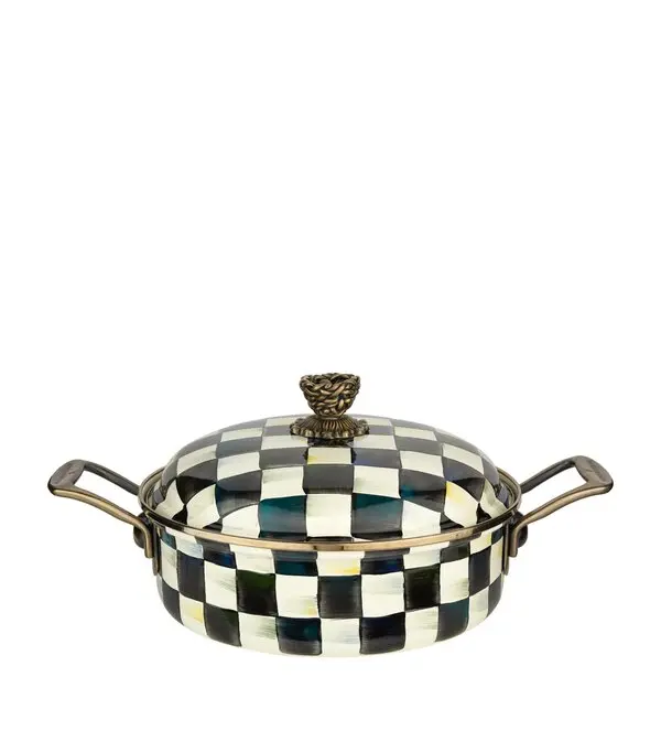 MACKENZIE-CHILDS Courtly Check Casserole Dish