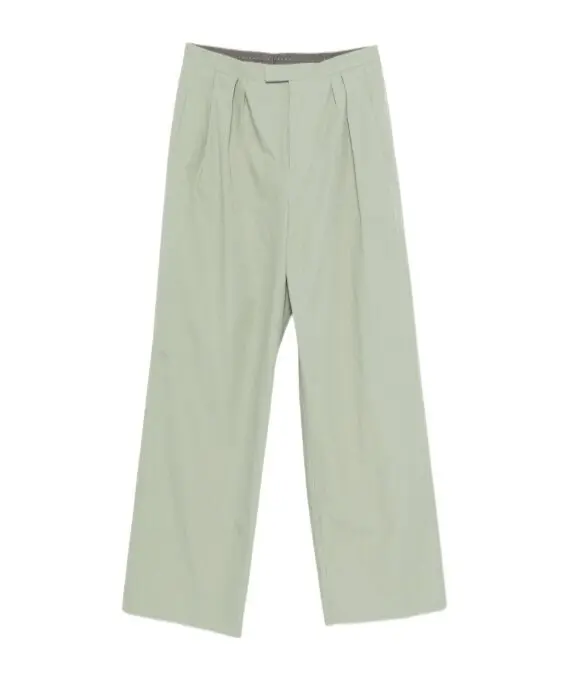 Dries Van Noten Pleated Wide Leg Trousers
