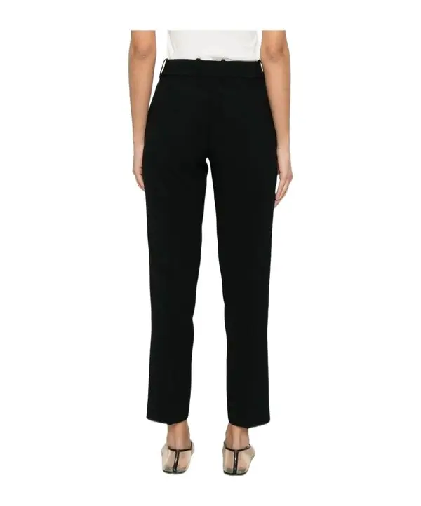 Ermanno Scervino Tailored Trousers With Pleats - Black