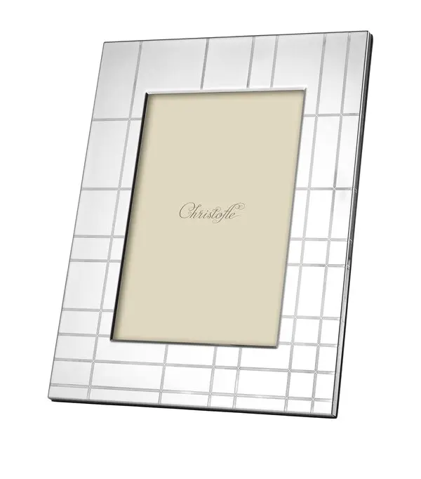 Christofle Graphik Photo Frame
