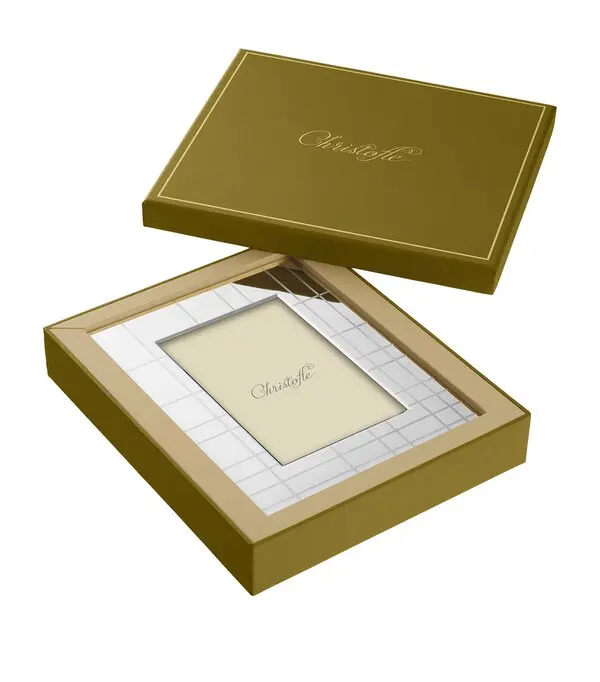 Christofle Graphik Photo Frame