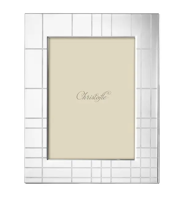 Christofle Graphik Photo Frame - Silver