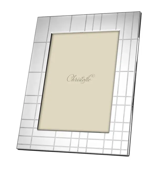 Christofle Graphik Photo Frame