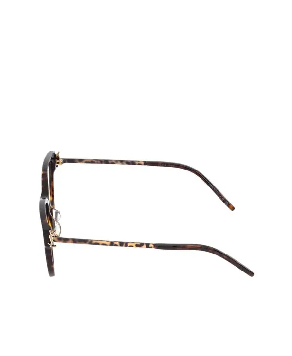 Saint Laurent Tortoiseshell Pattern Eyeglasses