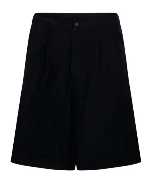 Comme Des Garçons Pleated Wide Leg Shorts