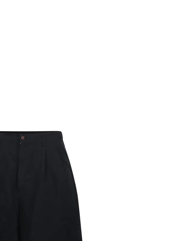 Comme Des Garçons Pleated Wide Leg Shorts