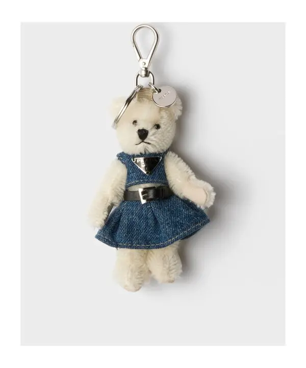 Prada Teddy Bear Charm - White