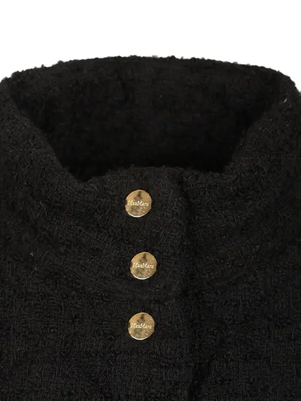 Max Mara Puffer Jacket With Button Closure