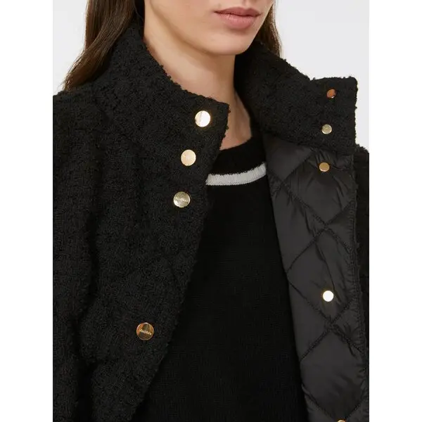 Max Mara Puffer Jacket With Button Closure