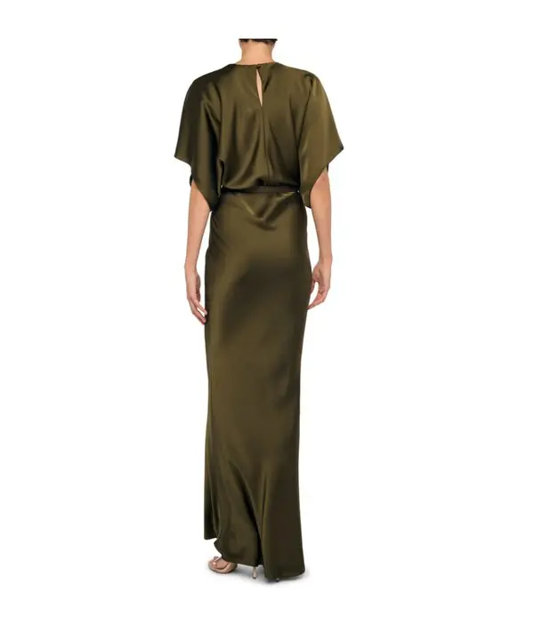 Norma Kamali Cowl-neck" Gown