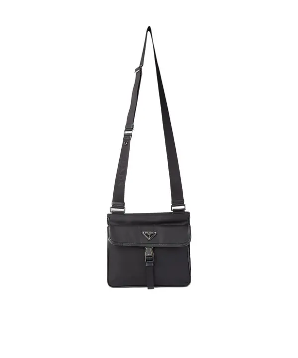 Prada Re-nylon Shoulder Bag - Black