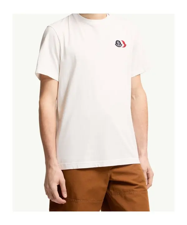 Moncler Logo Patch Crewneck T-shirt