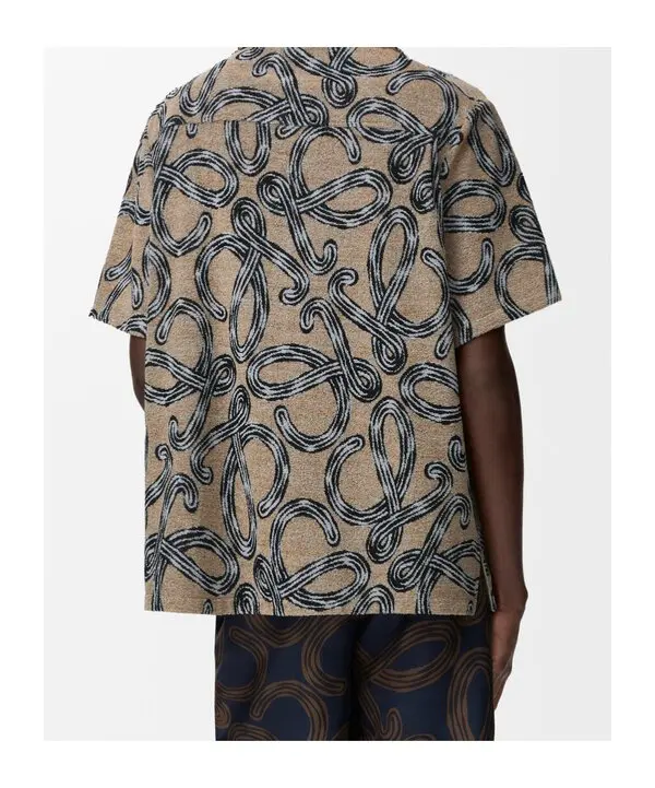 Loewe Terry Jacquard Short Sleeve Shirt