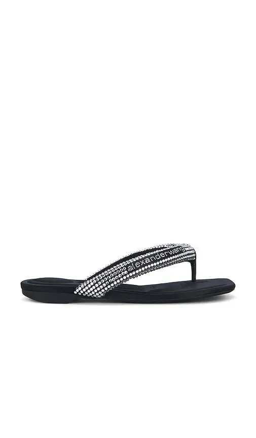Alexander Wang Jenna Tubular Flat Thong Sandal