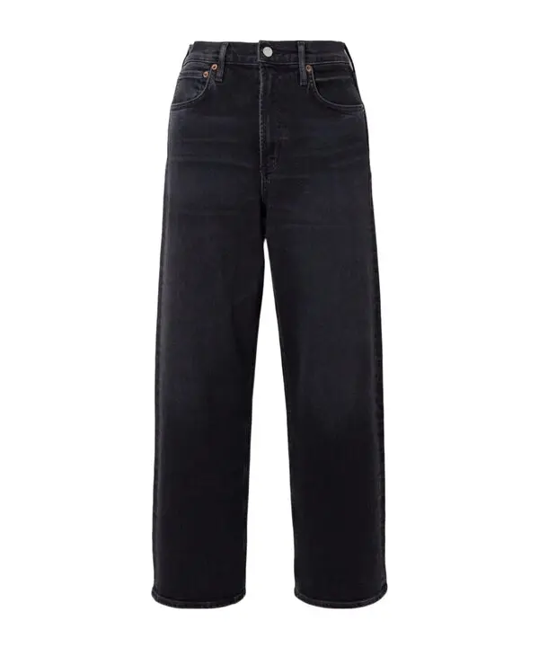 AGOLDE High-waist Wide-leg Denim Trousers