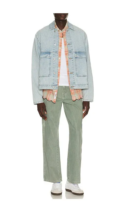 EDMMOND STUDIOS Avail Denim Jacket - Blue